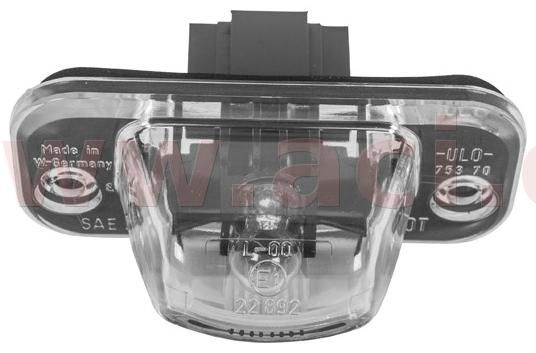 osvětlení SPZ (ne Valník) ORIGINÁL, L=P 701943021 | 2HMOTO.cz