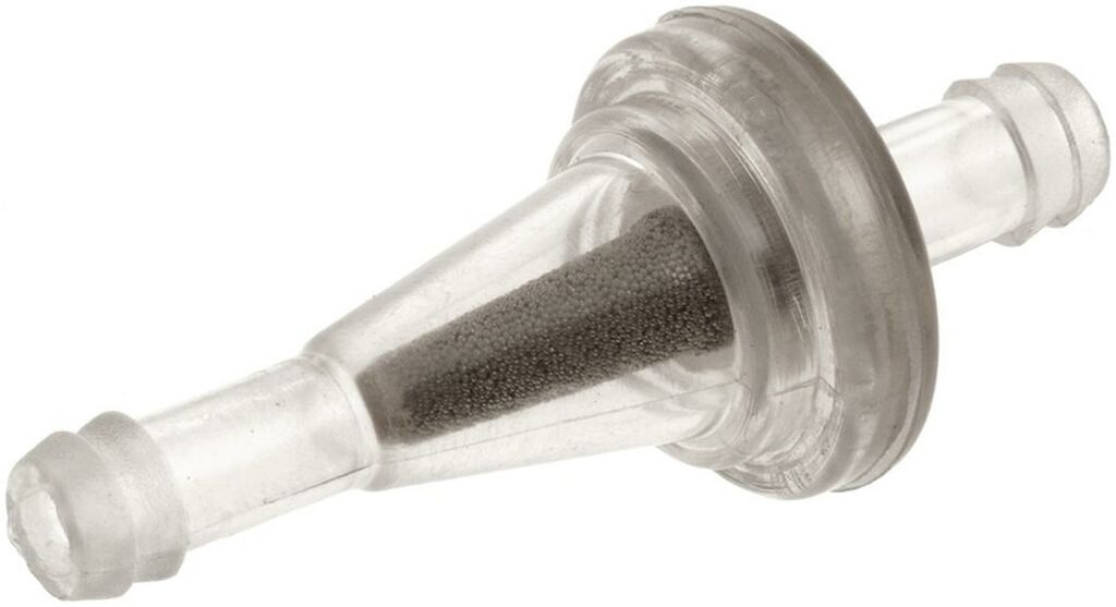 palivový filtr s kovovou vložkou, Q-TECH (pro vnitřní průměr hadice 5-6 ...