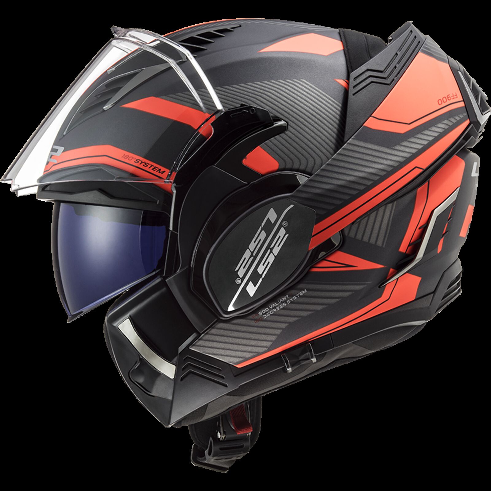 LS2 FF900 VALIANT II REVO MATT TITANIUM ORANGE XS 509002250XS | 2HMOTO