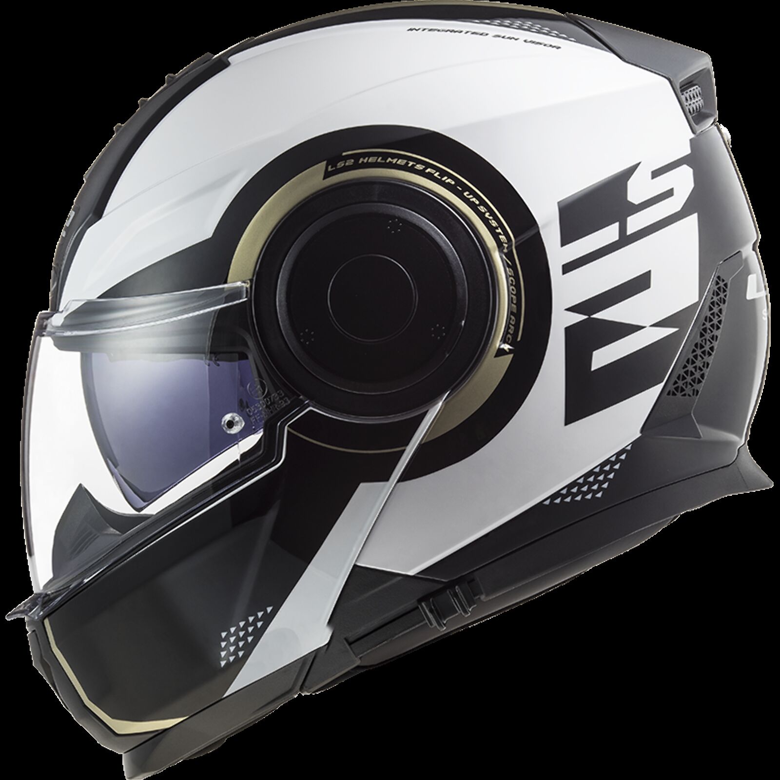 LS2 FF902 SCOPE ARCH GLOSS WHITE TITANIUM 509022208-MASTER | 2HMOTO